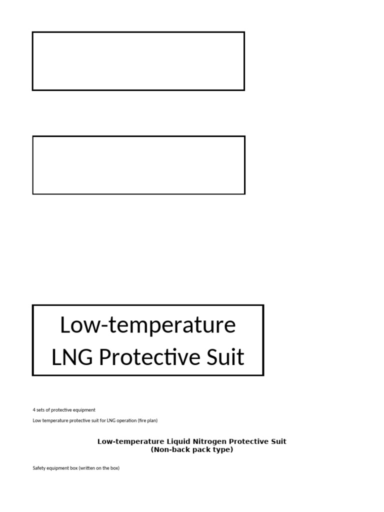 LNG Suit Label | PDF
