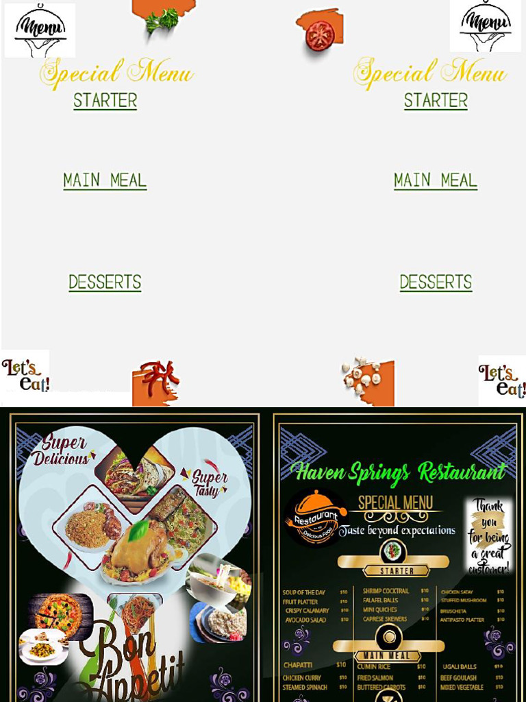 Menu_card[1] | PDF