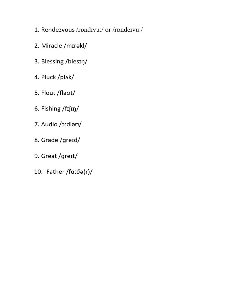Phonetic Transcription Lesson 3 | PDF