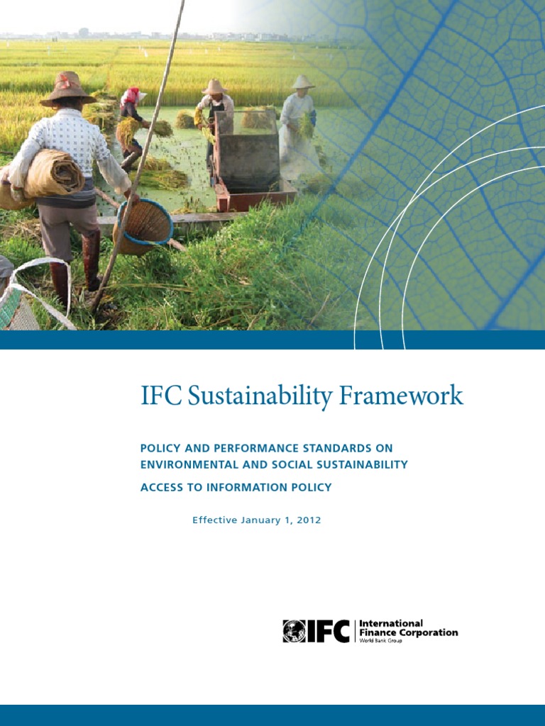 IFC Sustainability Framework | PDF | International Finance Corporation ...