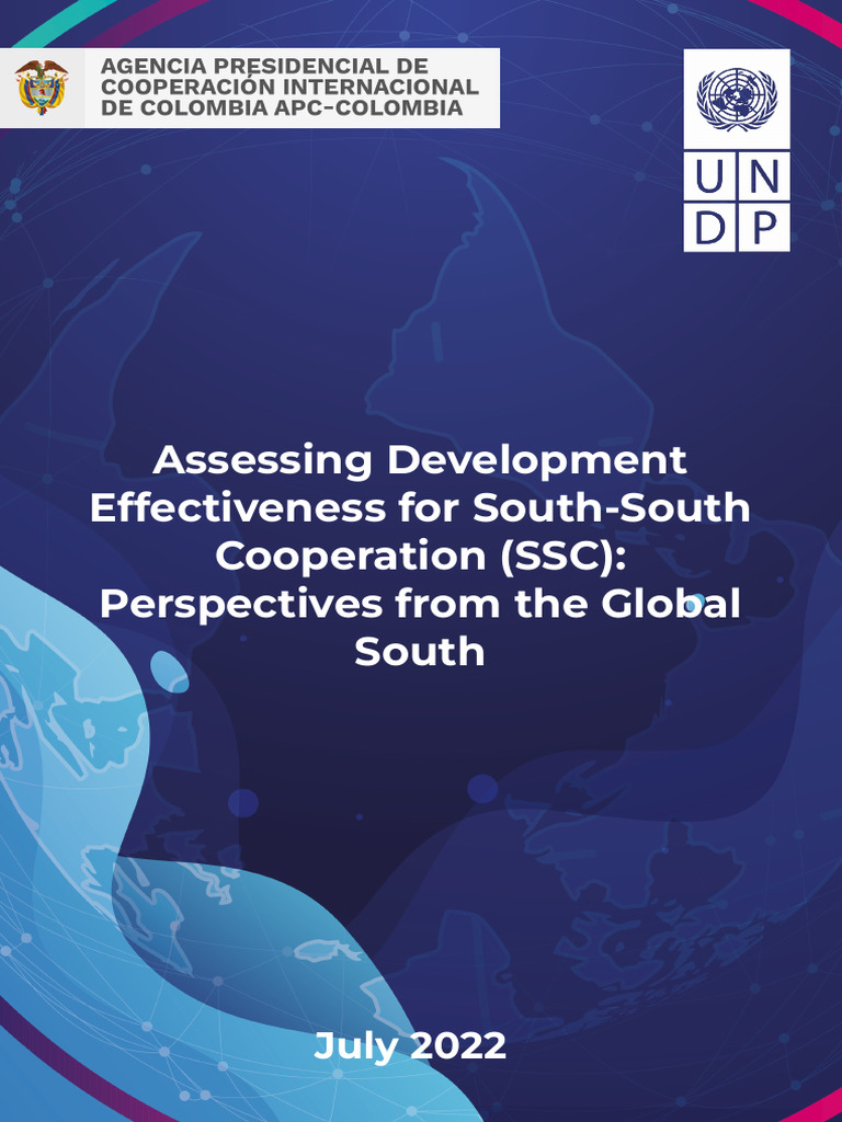 UNDP 2022 - Assessing-Development-Effectiveness-For-SSC. Perspectives ...