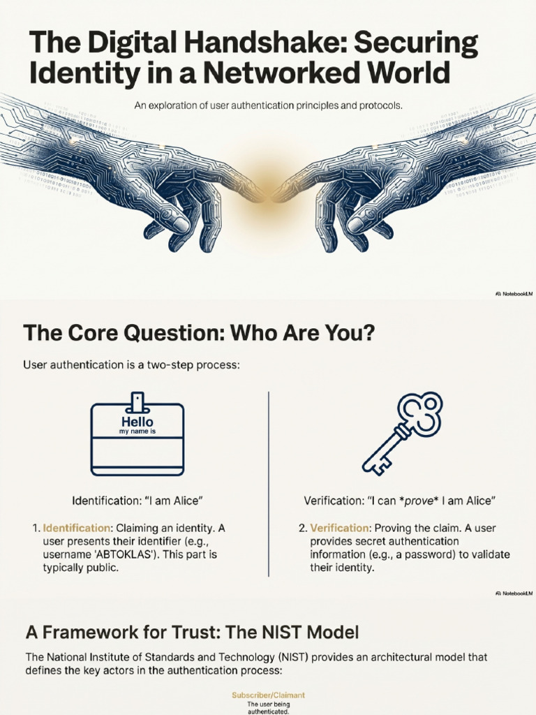 Digital Handshake Securing Identity | PDF