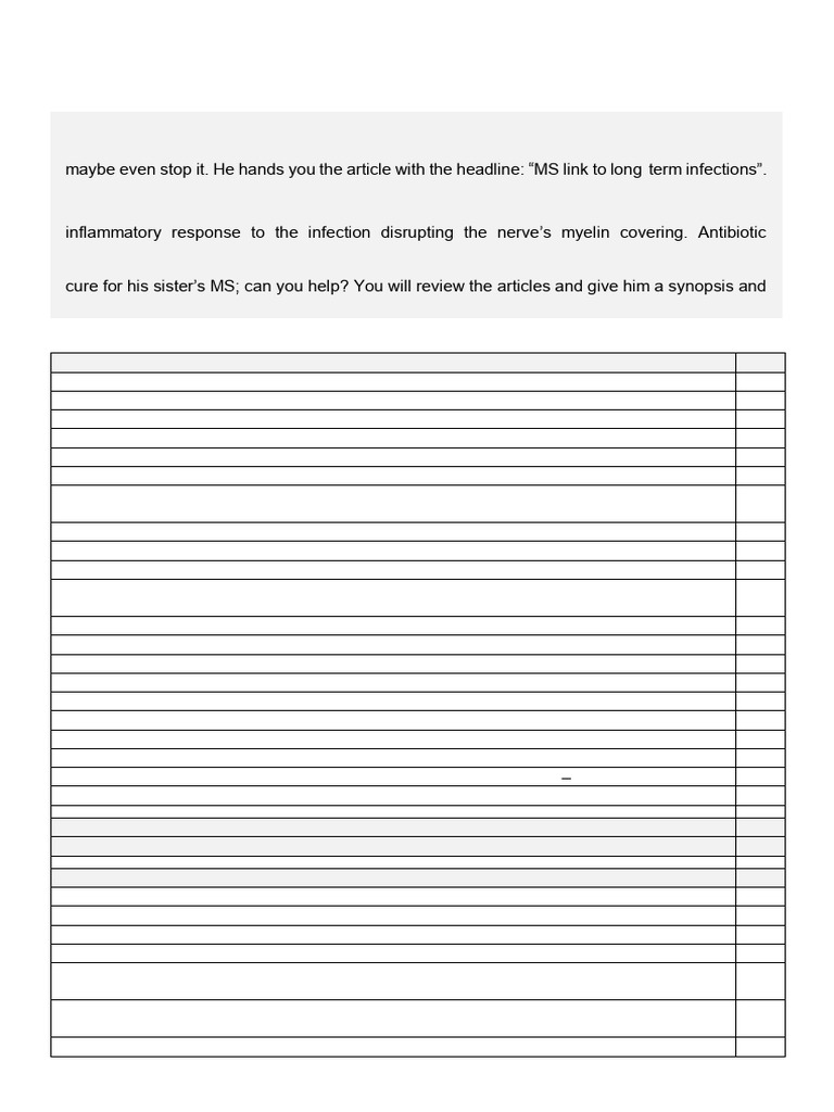 Example of Writing An Synopsis | PDF | Pneumonia | Infection