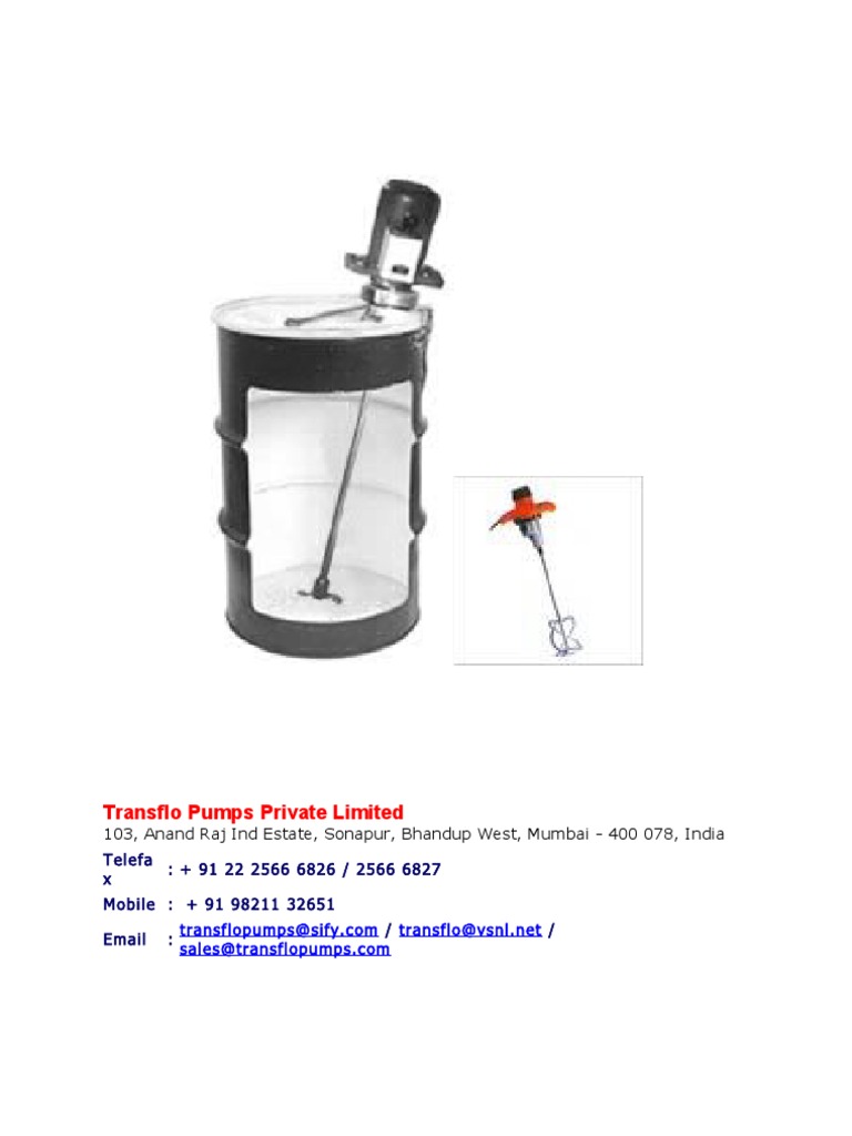 Silverline Mixer and Stirrer Kits | PDF | Home & Garden