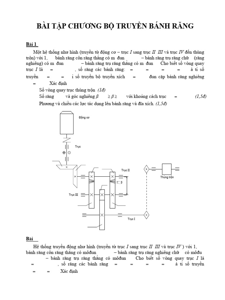 Bai Tap Chuong Bo Truyen Banh Rang | PDF