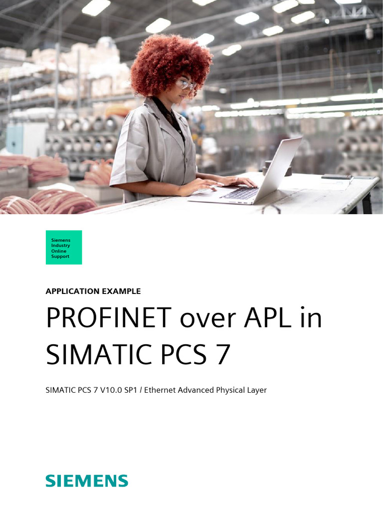 PROFINET APL in SIMATIC PCS 7 Guide | PDF | Computer Architecture ...