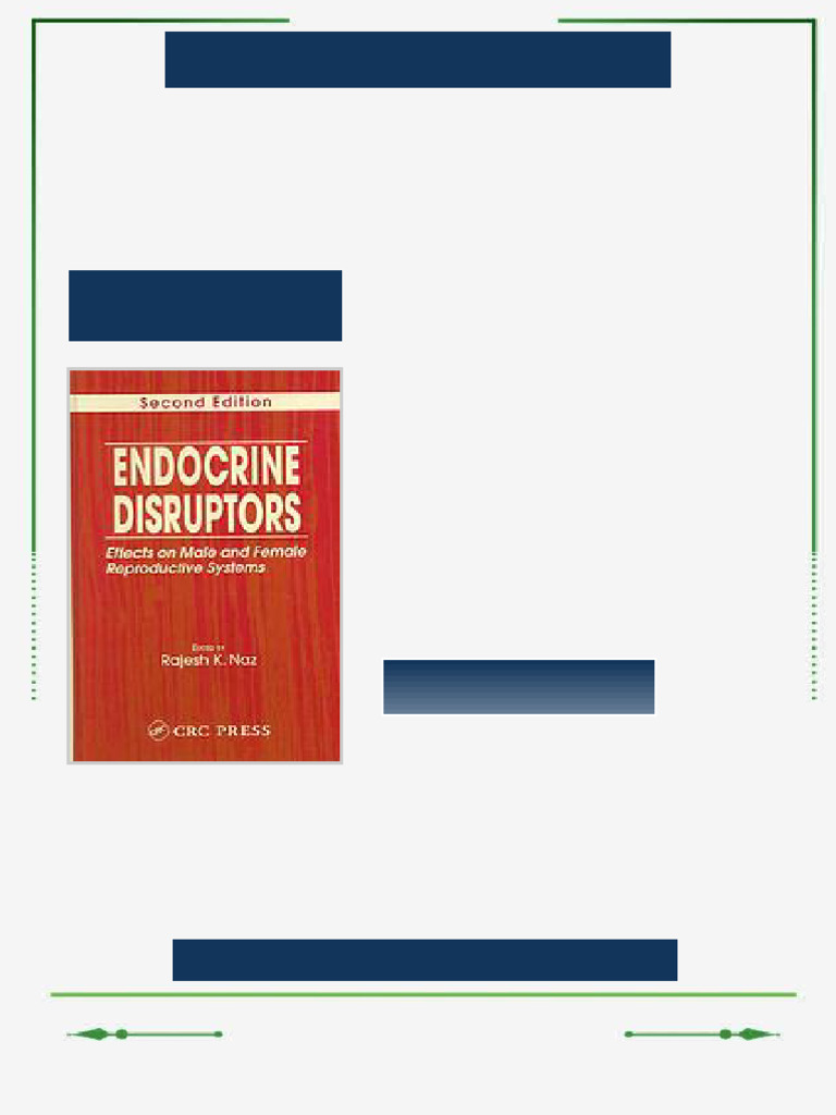 Endocrine disruptors effects on male and female reproductive systems ...