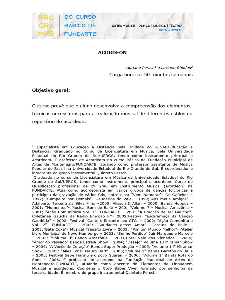Admin,+9.Programa+de+Acordeon | PDF | Interpretação linguística