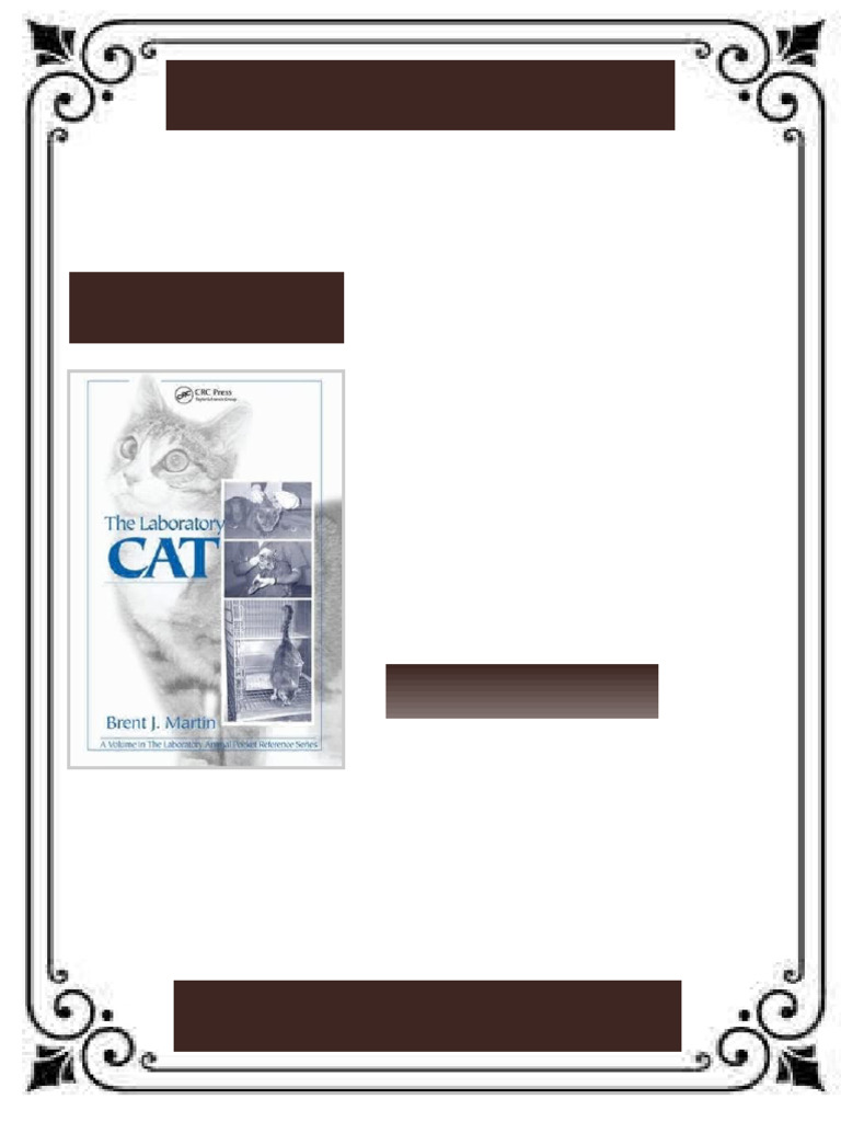 The Laboratory Cat (Laboratory Animal Pocket Reference) 1st Edition ...