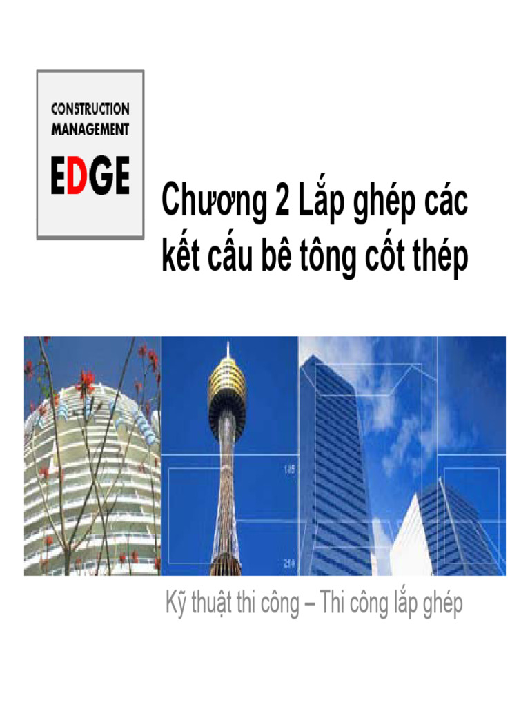 Chuong 2-Lap Ghep Cac Ket Cau Btct | PDF