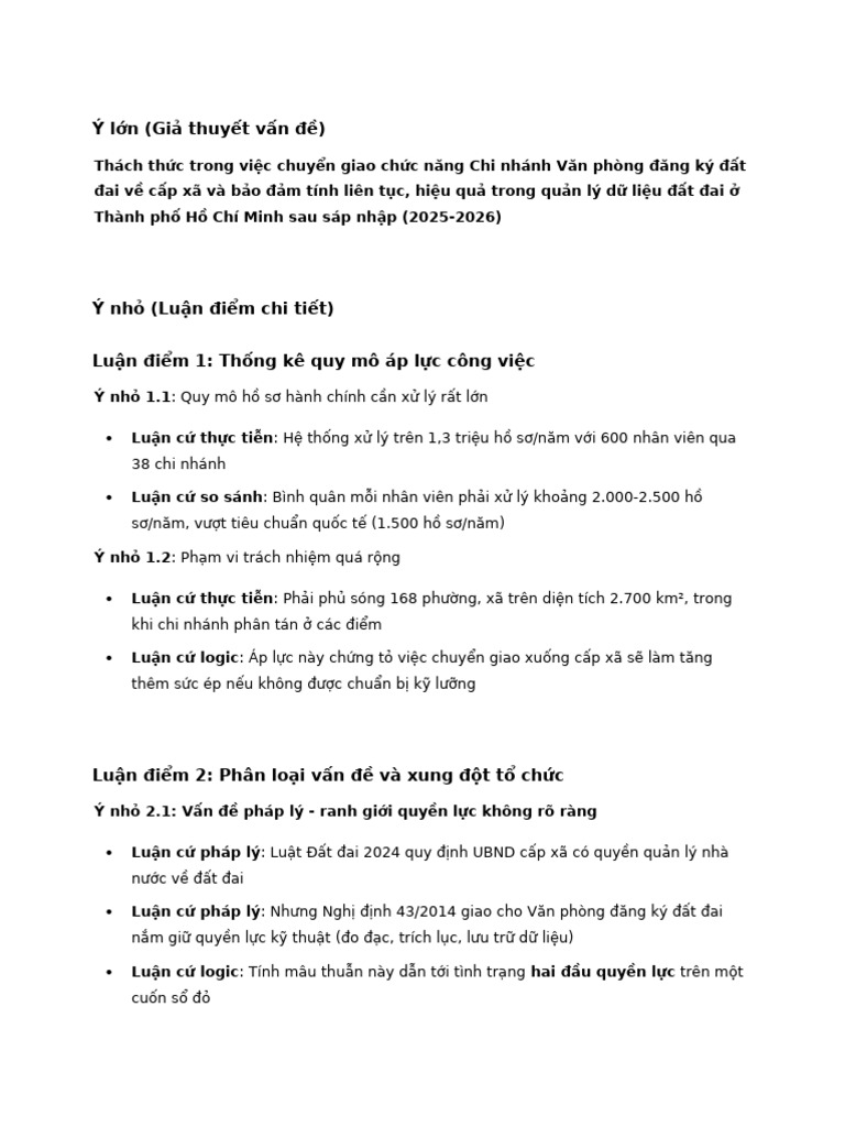 Luan Diem Gia Thuyet | PDF