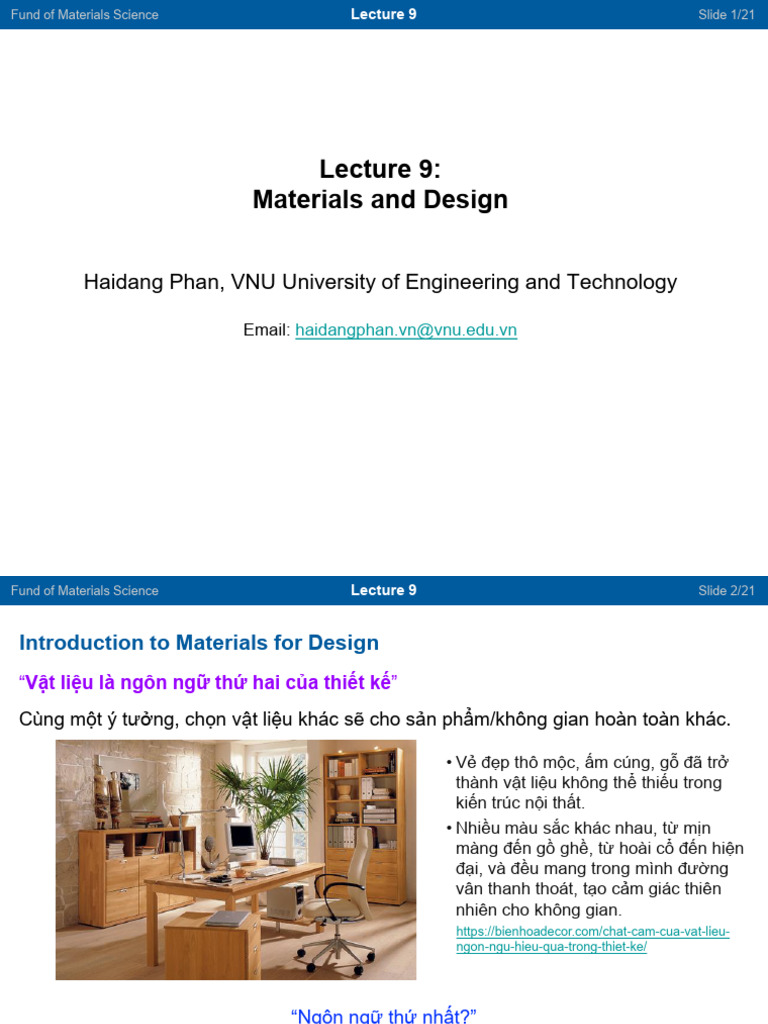 Fundamentals of Materials Science - Lecture 9 | PDF