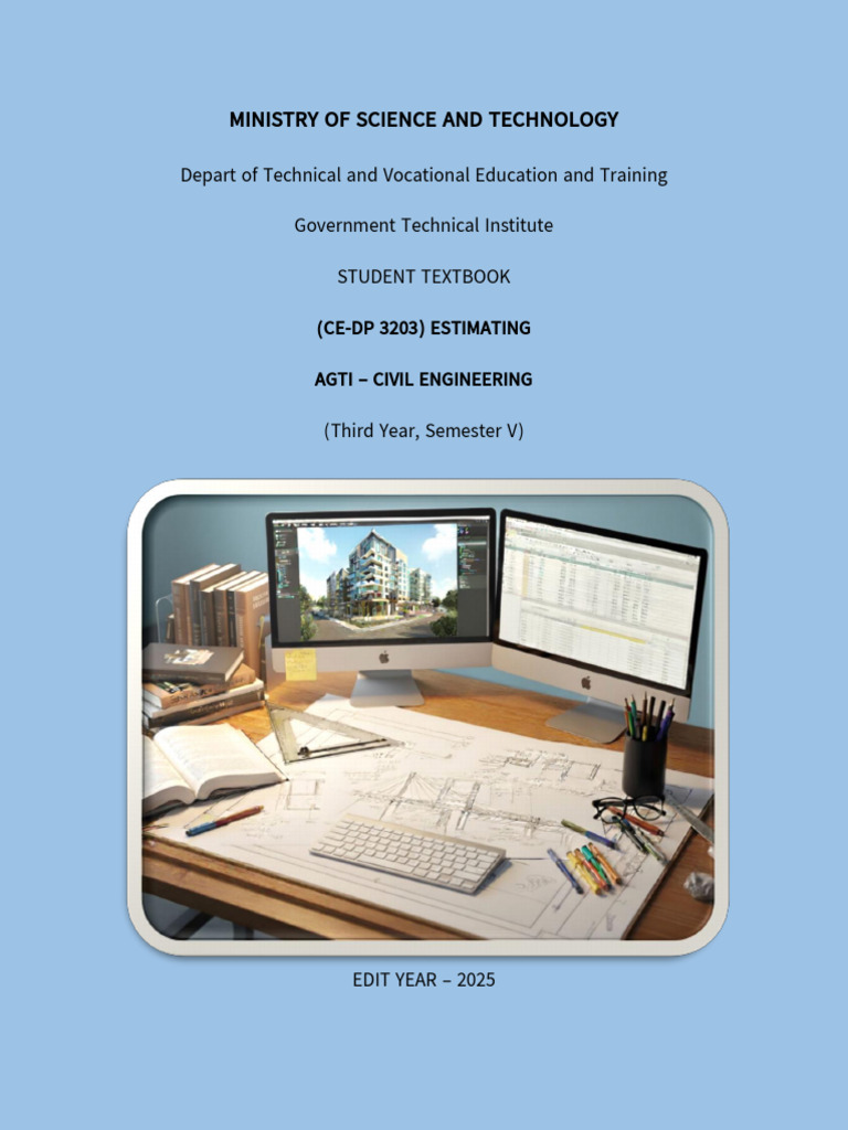 (CE-DP 3203) Estimating - Draft (Daw Hnin Hnin Aye) (1) | PDF | Framing ...