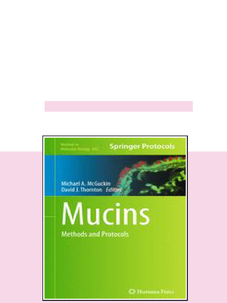 857836(Ebook) Mucins: Methods and Protocols by Karine Rousseau, Dallas ...