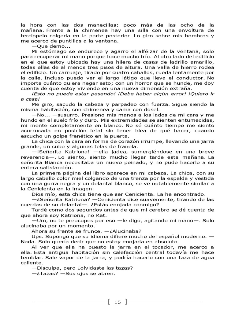 Katriona: Vida en un Cuento de Hadas | PDF | Corsé | Comedor