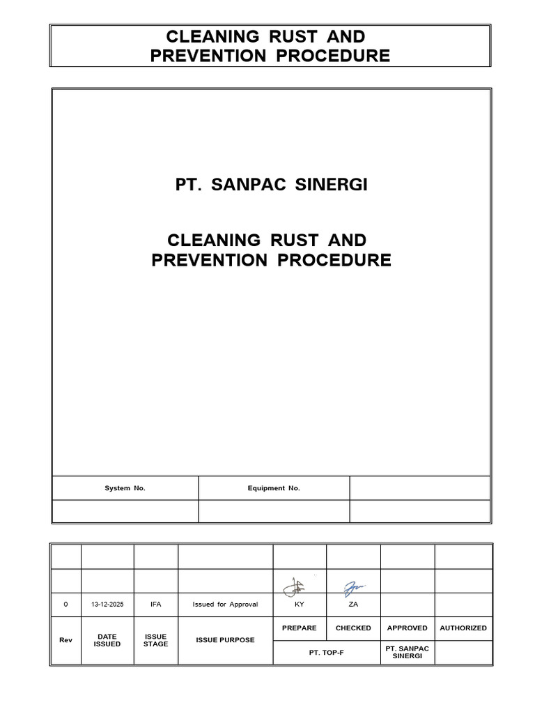 Rust Cleaning and Prevention Guide | PDF | Rust | Machining