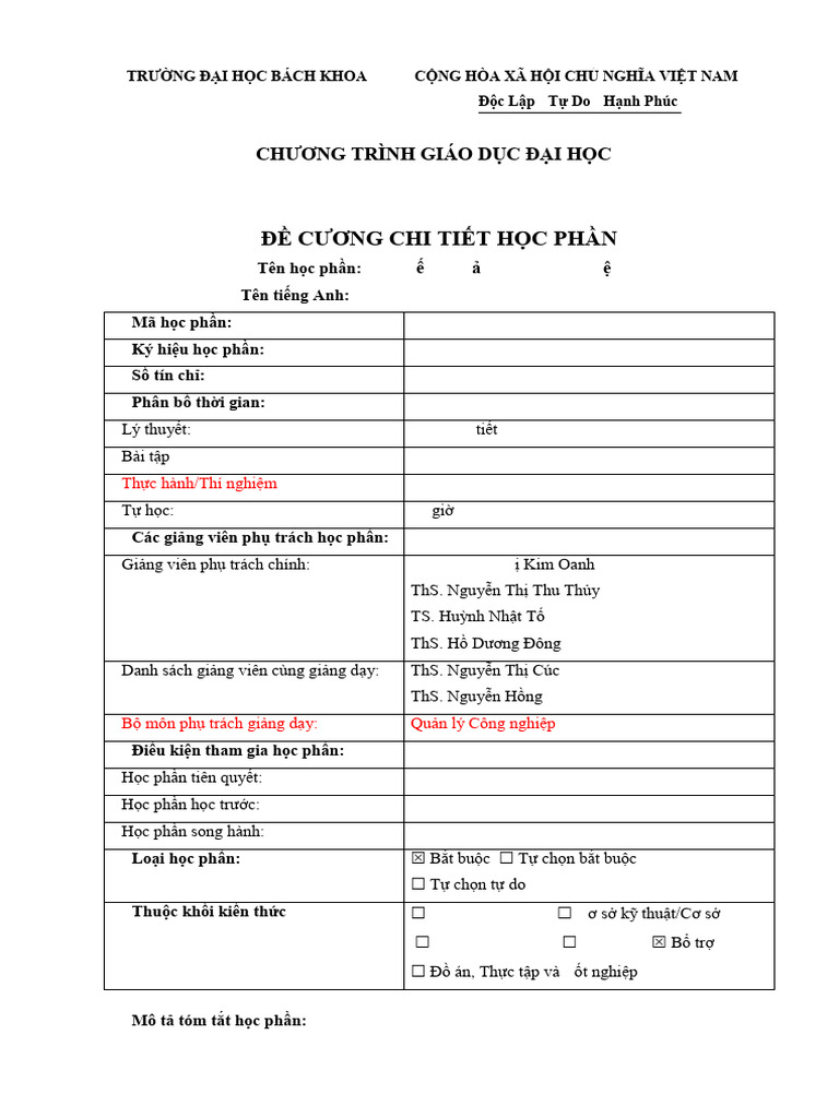 De Cuong Chi Tiet - Kinh Te Va Quan Ly DN | PDF