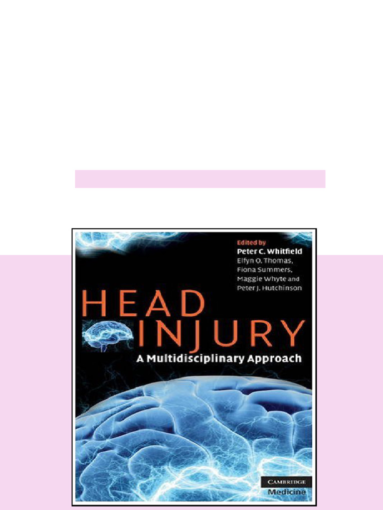(Ebook) Head Injury: A Multidisciplinary Approach by Peter C. Whitfield ...