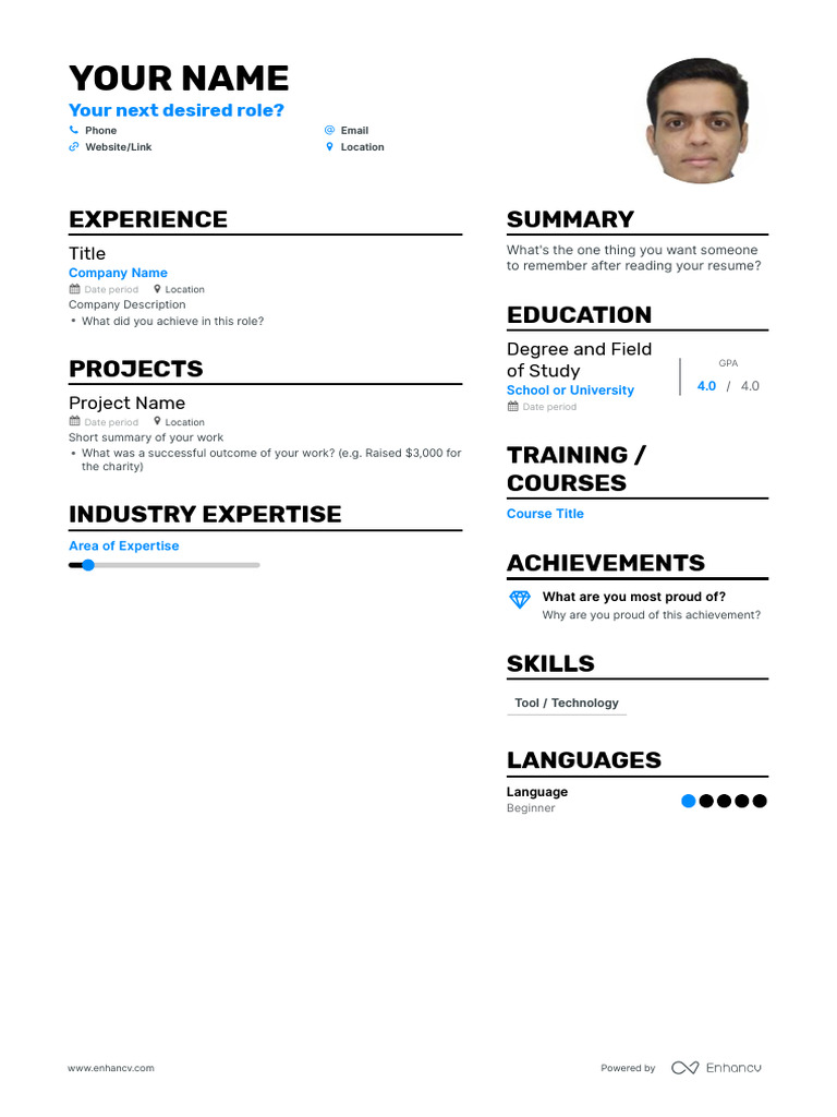 Resume Template for Job Seekers | PDF