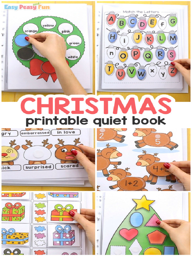 A772 - Christmas Busy Book | PDF
