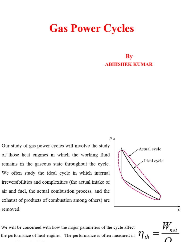Power Cycles | PDF | Scientific Phenomena | Propulsion
