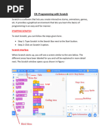 ScratchJr Block Interface Guide | PDF
