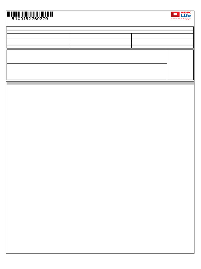 Life Insurance Proposal Form 2025 | PDF | Insurance | Life Insurance