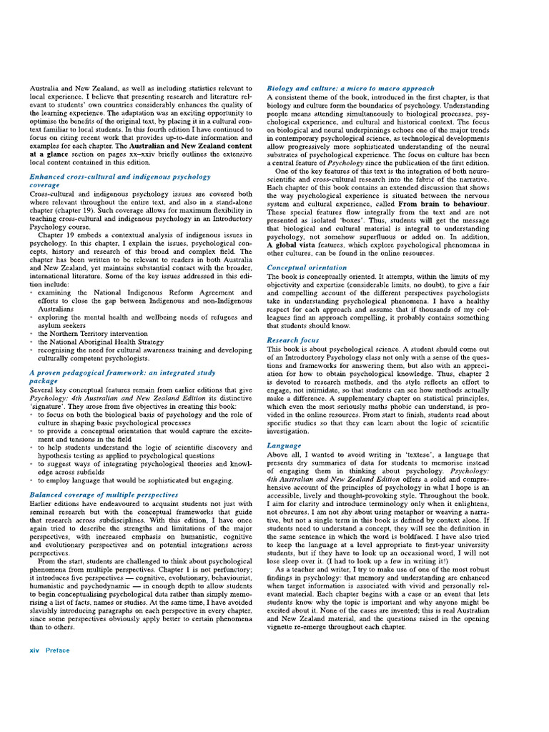16-32-Psychology, 4th Australian and New Zealand Editio | PDF