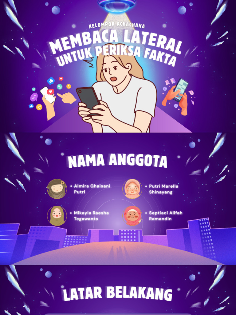 Ungu Dan Biru Modern Robotika Teknologi Informatika Presentasi ...