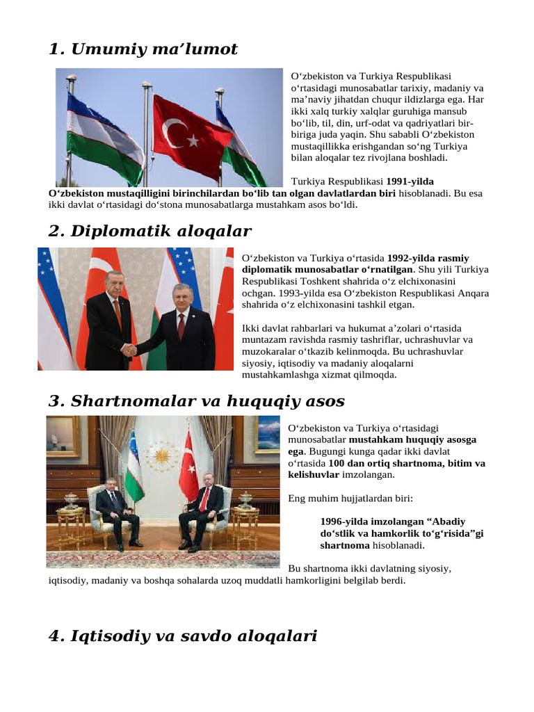 Uzb Tarix MT | PDF