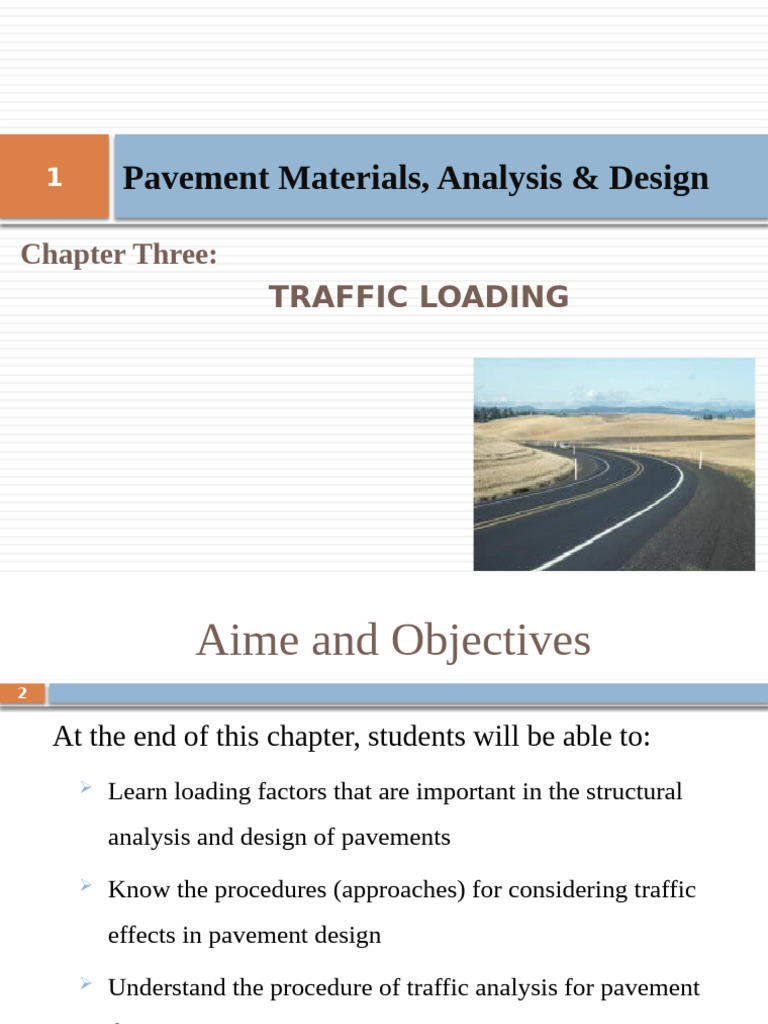 Traffic Loading in Pavement Design | PDF