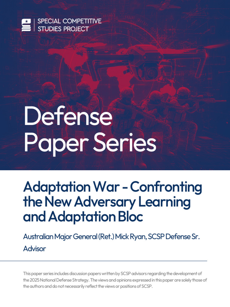 Defense Paper Series 2025 4 | PDF | Ukraine | Learning