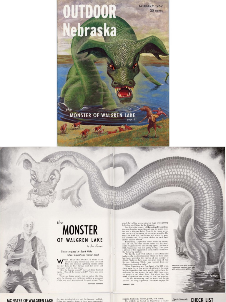 Monster of Walgren Lake - NEBRASKAland Magazine | PDF