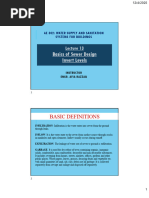 Drainage Invert Level Calculation Guide | PDF