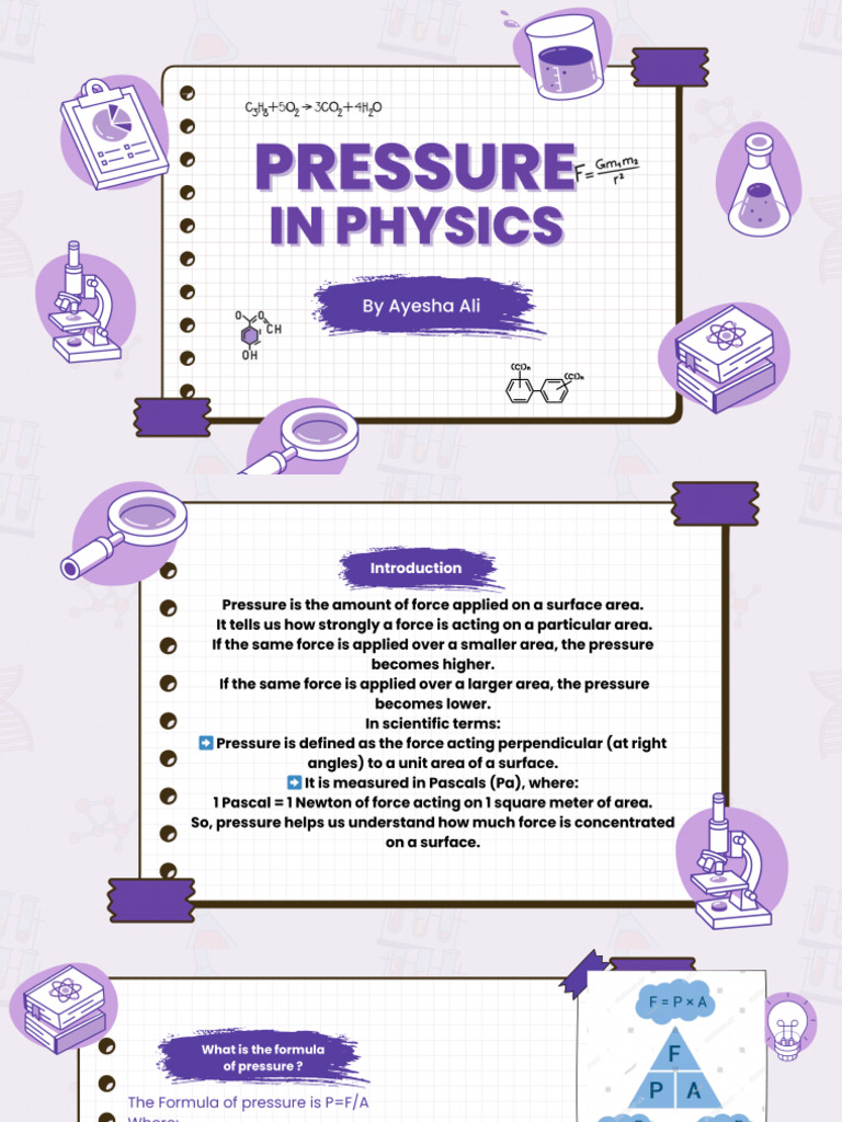 Purple and White Modern Science Group Project Presentation | PDF