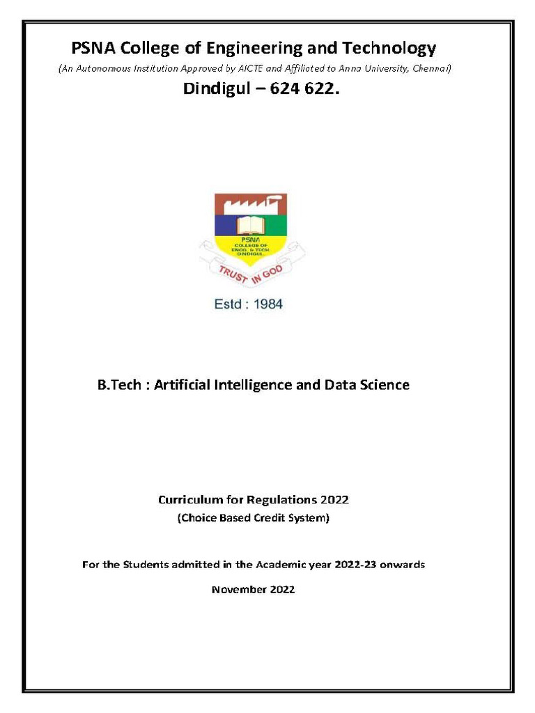 Aids Rs2022 | PDF | Engineering | Artificial Intelligence