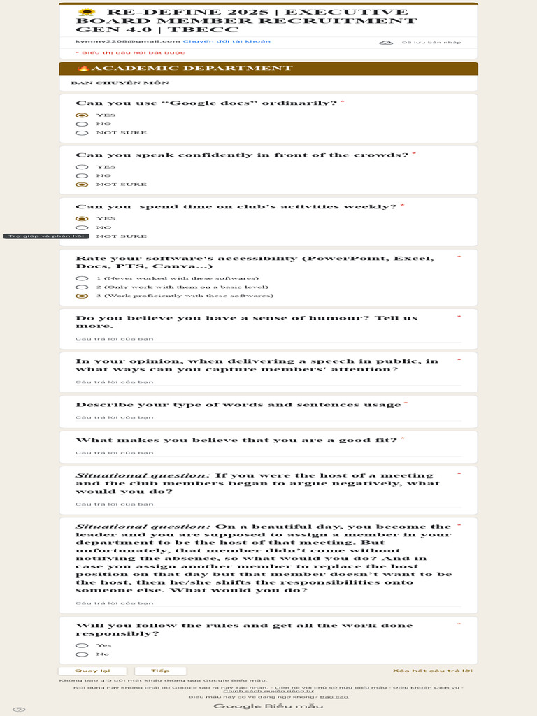 ? Re-Define 2025 Executive Board Member Recruitment Gen 4.0 Tbecc | PDF