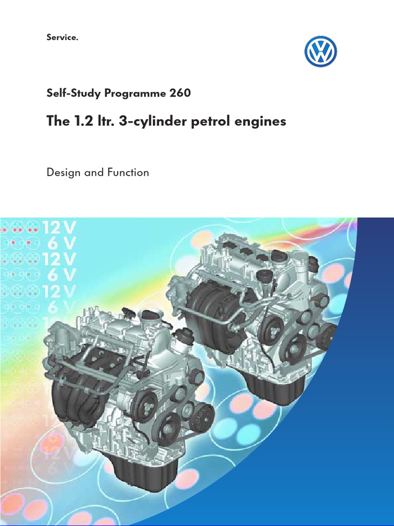 Audi SSP 260-1-2l 3 Cylinder Petrol Engines | PDF | Project Gutenberg ...