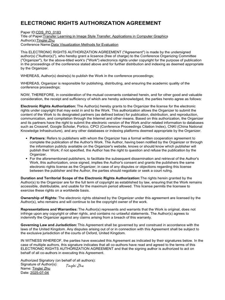 Copyright Transfer Agreement | PDF | License | Copyright