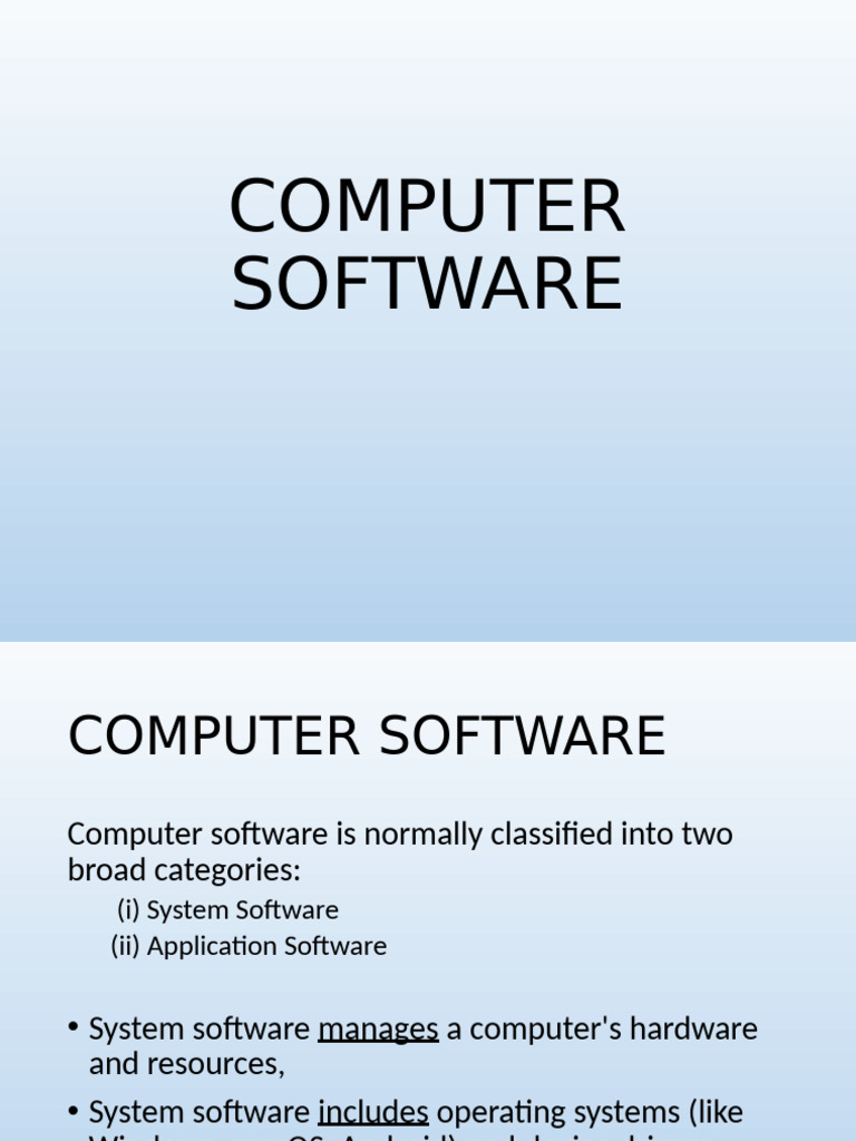 05 Computer Software | PDF