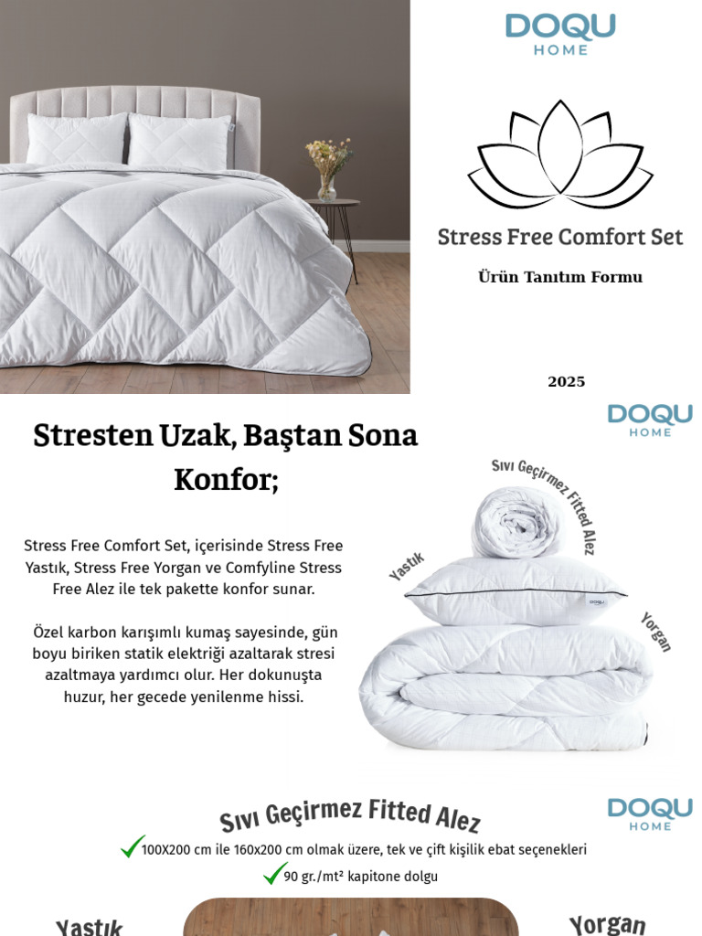 Stress Free Comfort Paket Ürün Tanıtım Formu | PDF