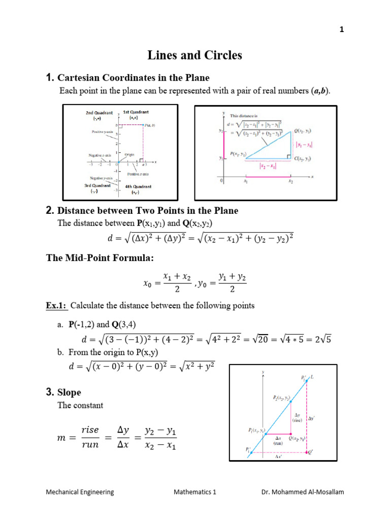 Cartesian Coordinates and Functions | PDF | Trigonometric Functions ...