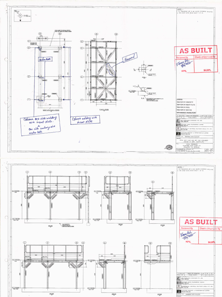 Mark-Up Drawing For Different Equipment's Pump-Reviewed | PDF