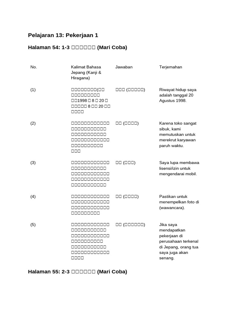 JLPT N3 Goi 2 Kj. | PDF