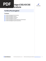 Chapter 16 Summary of TKAM | PDF | To Kill A Mockingbird | Violence