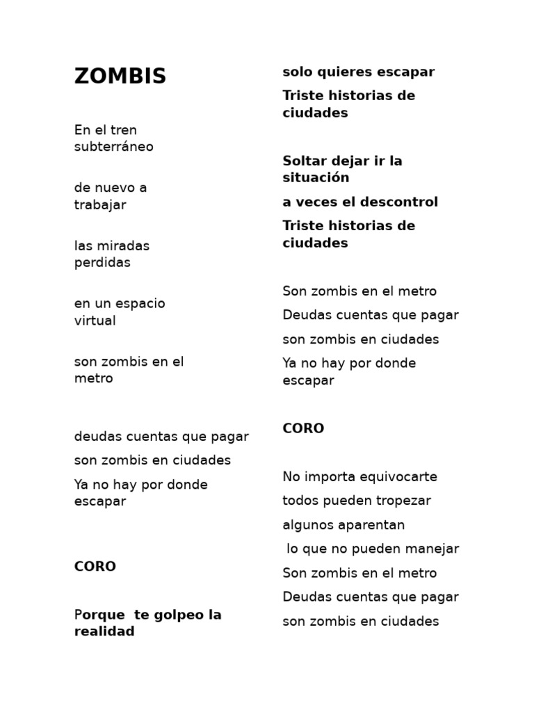 Zombis Ok | PDF