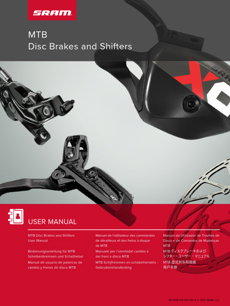 User Manual MTB Disc Brakes and Shifters | PDF | Fabricantes de ...