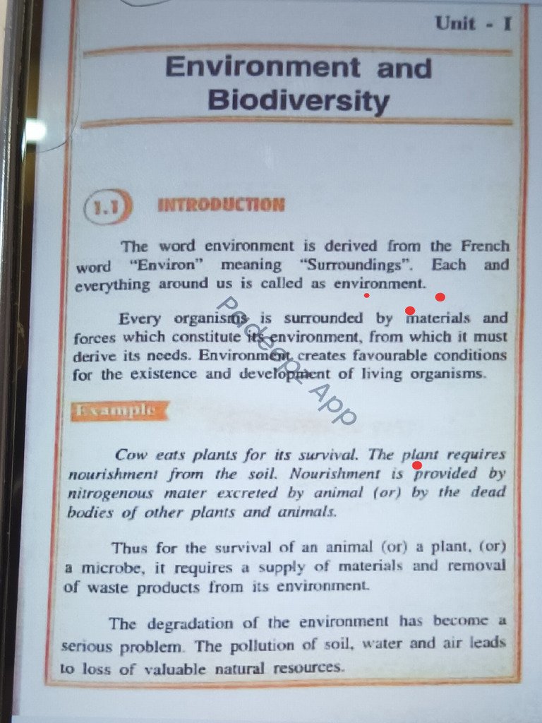 Ess - Unit 1 | PDF