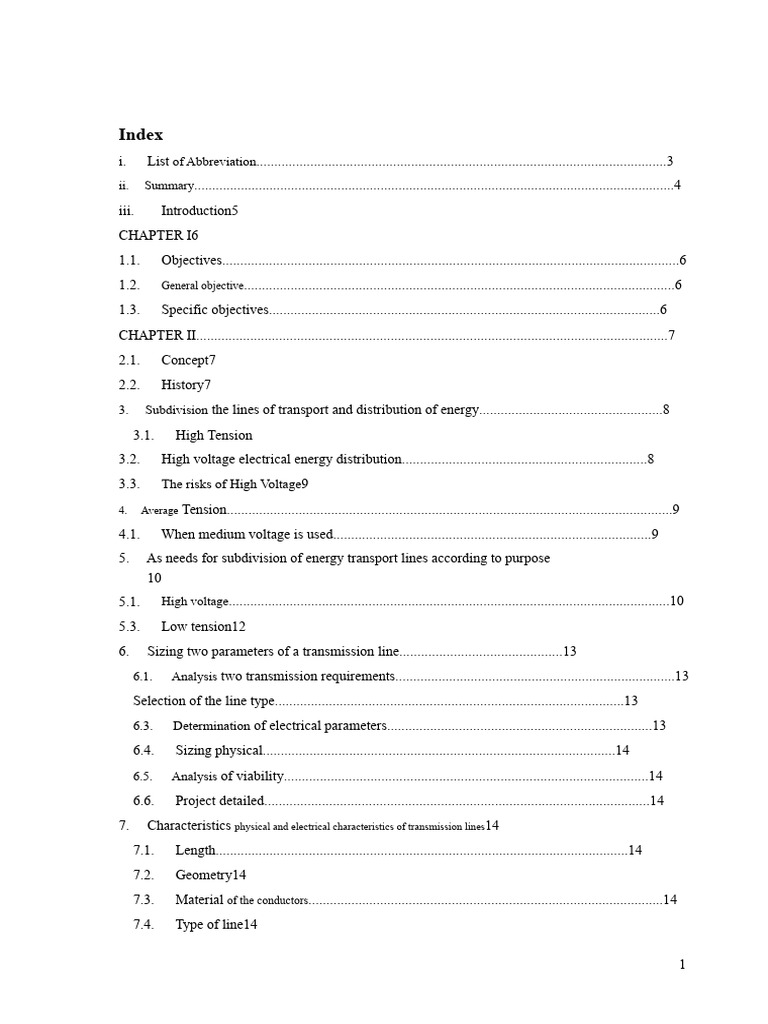 Sizing of Energy Distribution Lines and Load Distribution | PDF ...