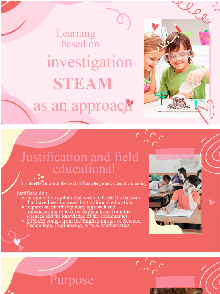 STEAM Methodology New Mexican School Slides | PDF